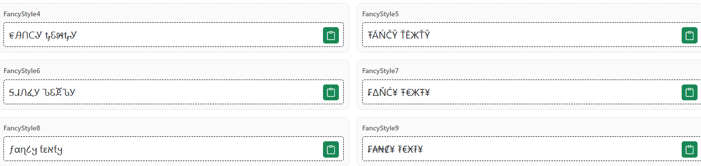 Fancy Text Generator - 2026
